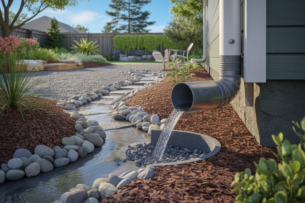17 Creative Downspout Drainage Ideas for Better Gutter Drain